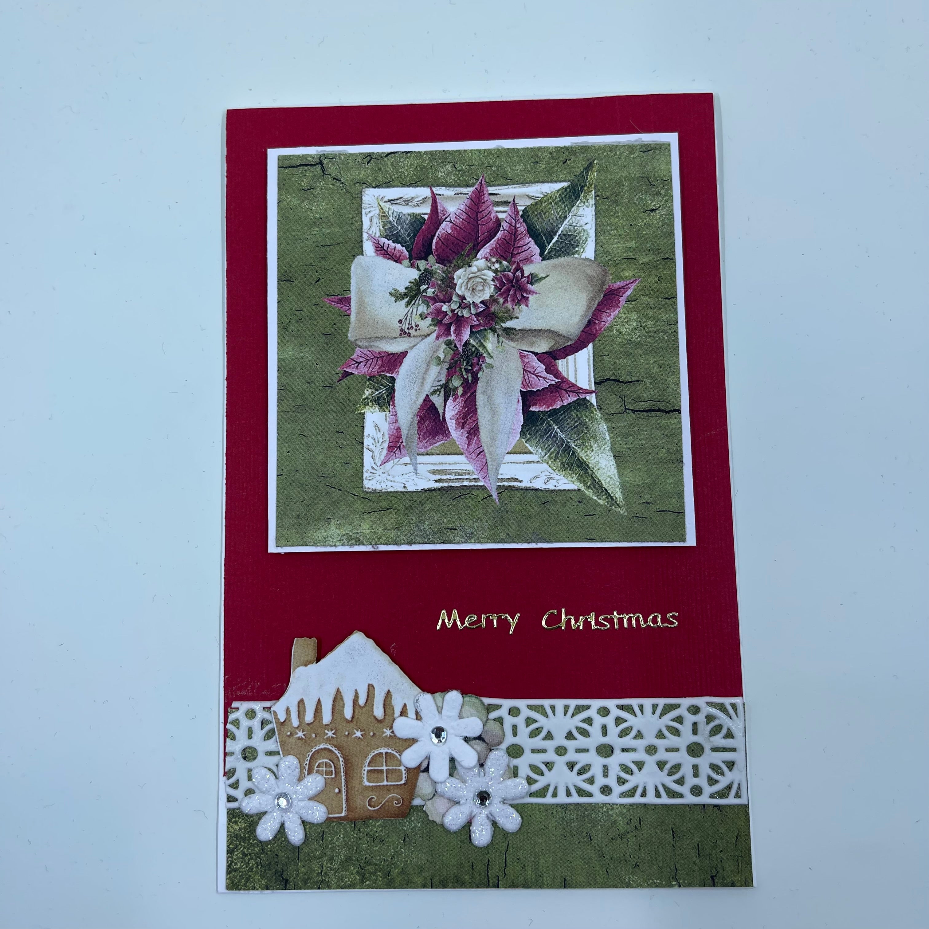 Handmade christmas card Merry Christmas – Candy's Handmade Creations